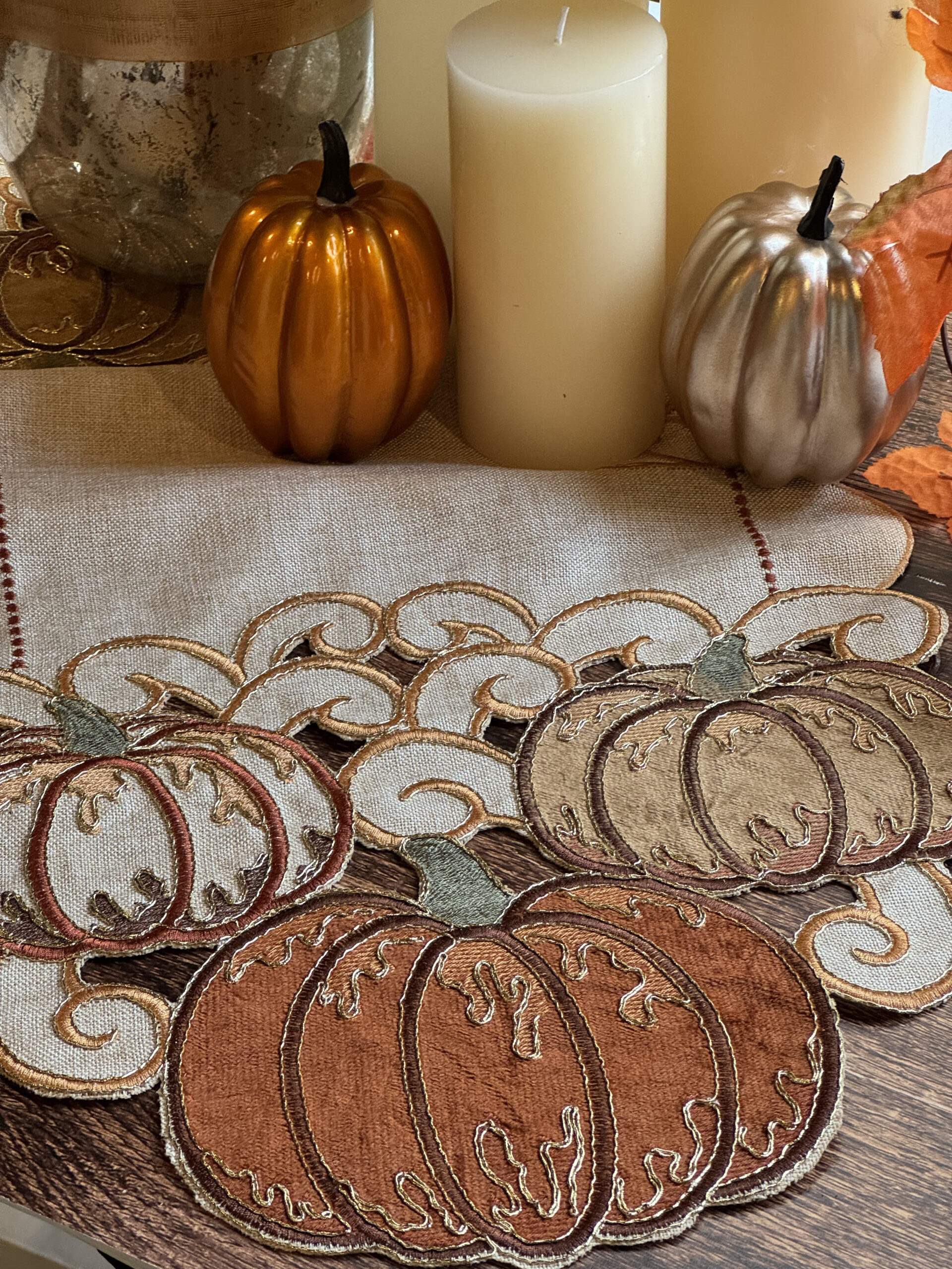 Carpeta de mesa calabazas fall – Dos Puntos